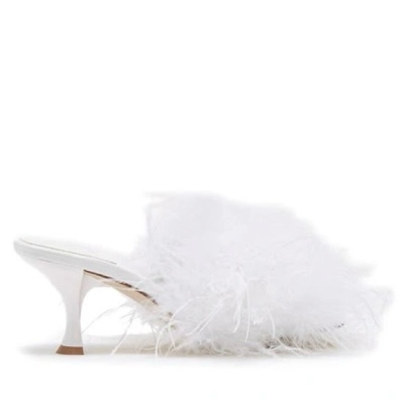 Jeffrey Campbell | Shoes | Jeffrey Campbell Feather Sandals | Poshmark